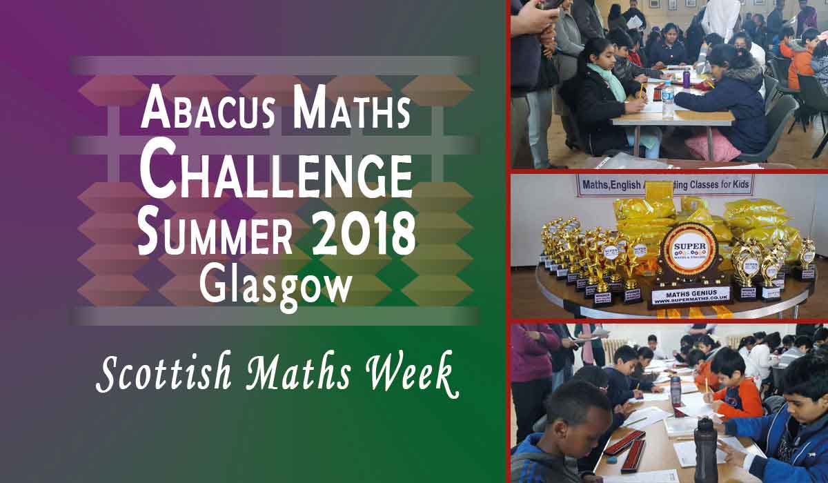 Scottish Maths Week with Abacus Maths Challenge
