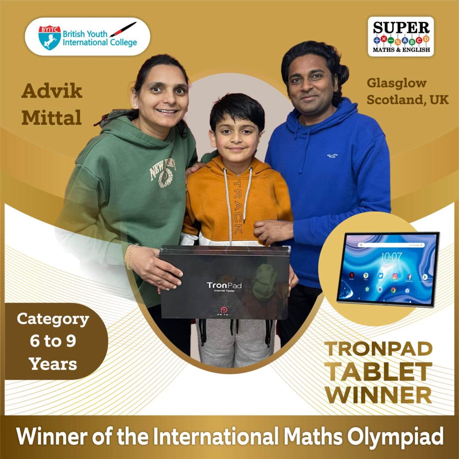 Advik Mittal - Supermaths