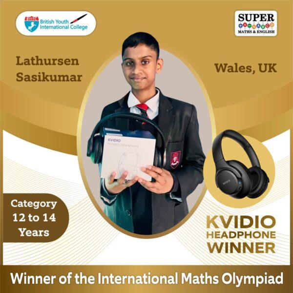 Lathursen Sasikumar - Supermaths